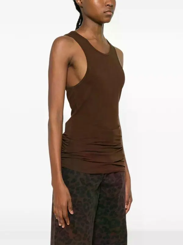 ENTIRE STUDIOS Muscle Tank Top - Brown