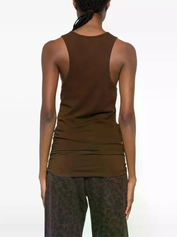 ENTIRE STUDIOS Muscle Tank Top - Brown