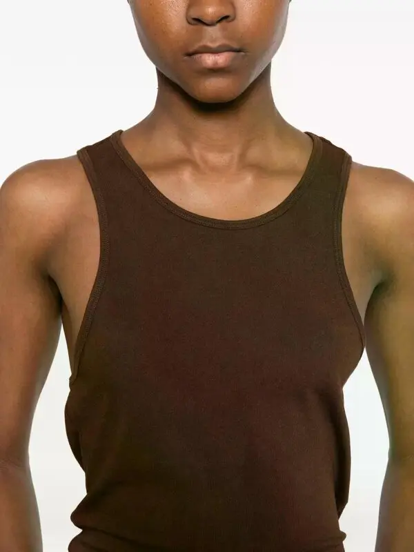 ENTIRE STUDIOS Muscle Tank Top - Brown