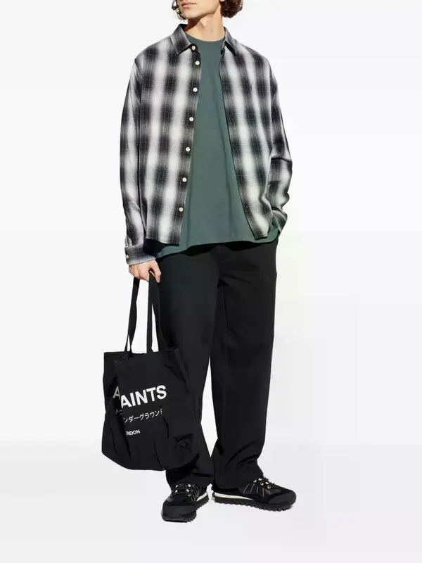 ALLSAINTS Holborn Checked Long-sleeve Shirt