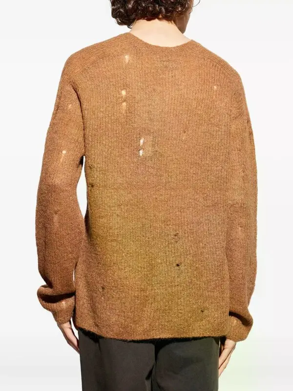 ALLSAINTS Edgin Distressed Sweater