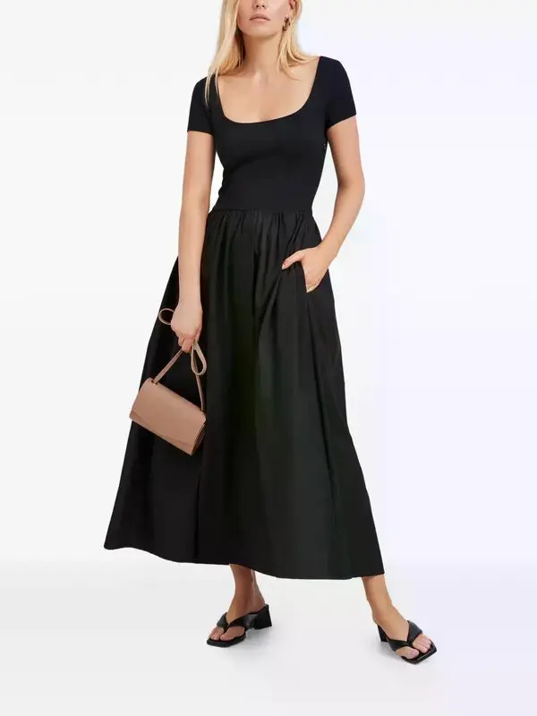 MARCELLA Sierra Short-sleeve A-line Midi Dress