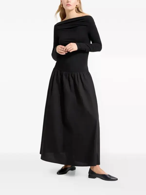 MARCELLA Winslet Long-sleeve Maxi Dress