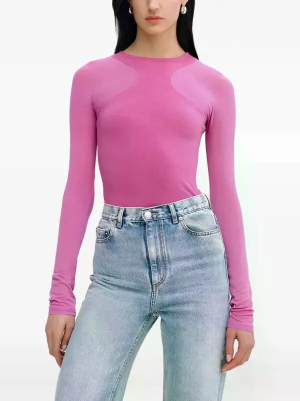 MARCELLA Yada Sheer-panel Top