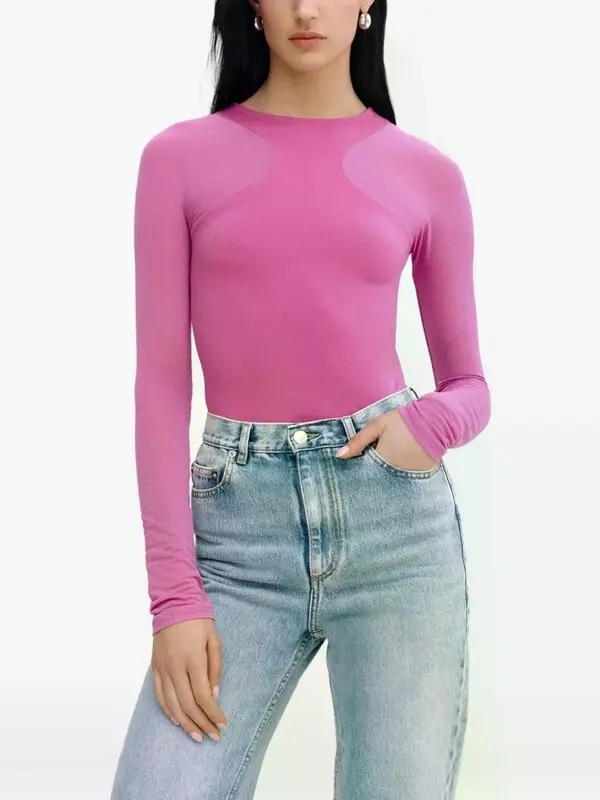 MARCELLA Yada Sheer-panel Top