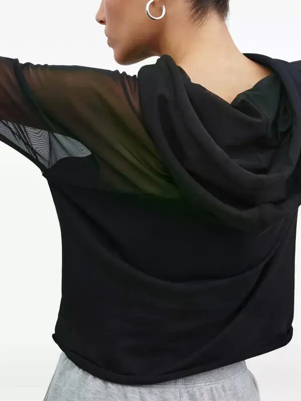 MARCELLA Mesh-panel Hoodie