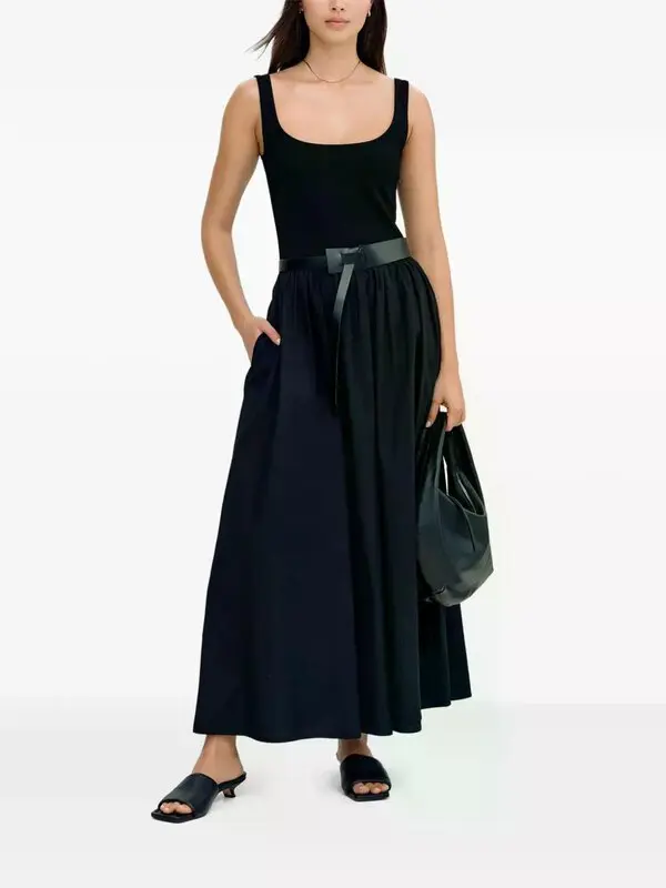 MARCELLA Clara Square-neck Midi Dress