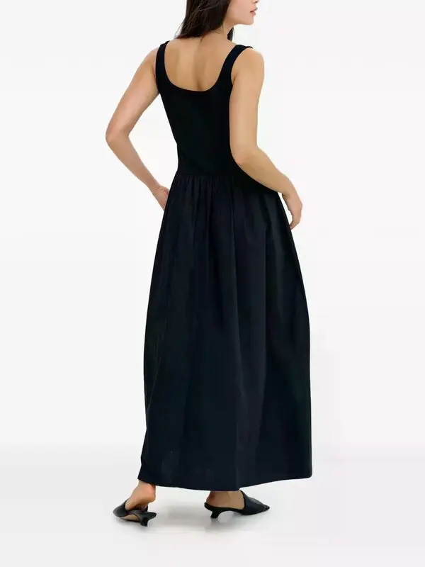 MARCELLA Clara Square-neck Midi Dress