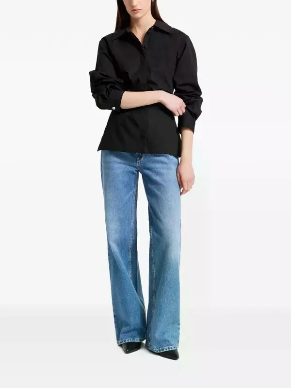 MARCELLA Ellory Cotton Shirt - Black