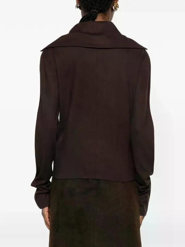 ENTIRE STUDIOS Half-zip High Neck Sweatshirt