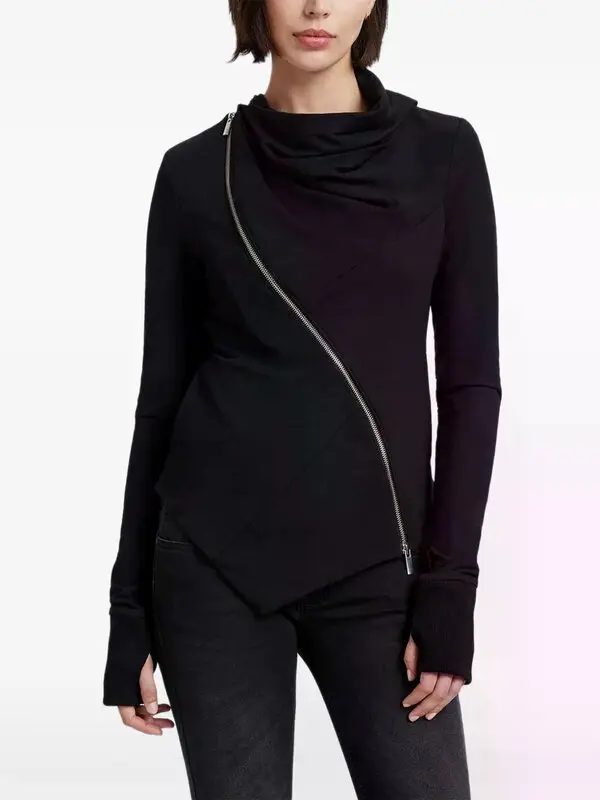 MARCELLA Hoyt Cowl-collar Zip Jacket