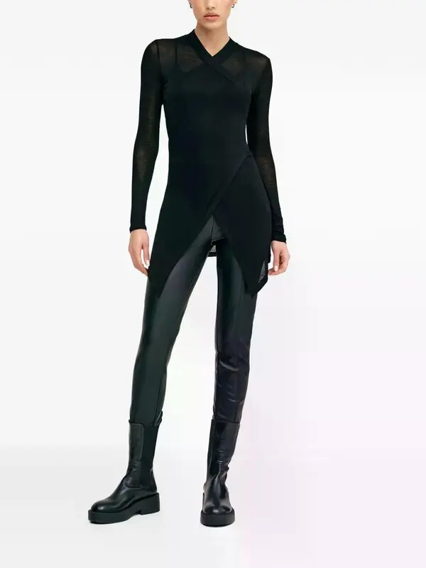 MARCELLA Long-sleeve Top - Black