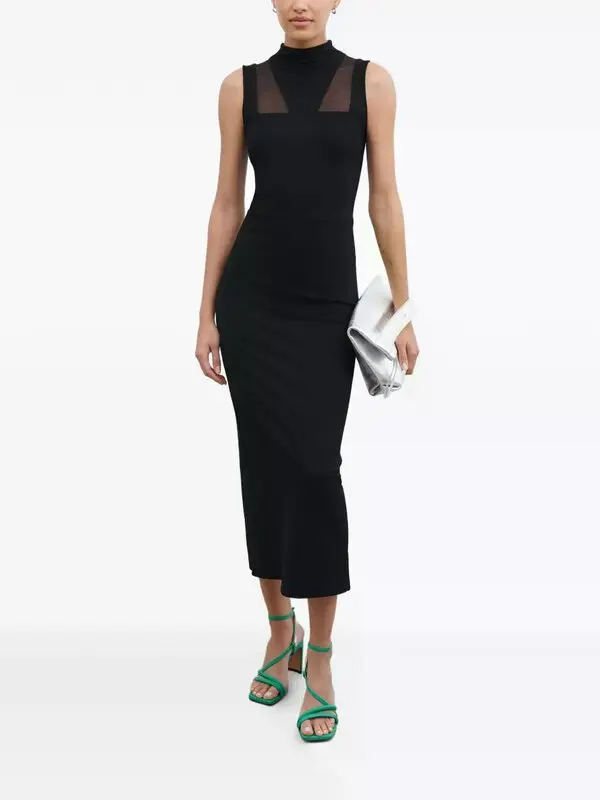 MARCELLA Amelia Mesh-panel Dress