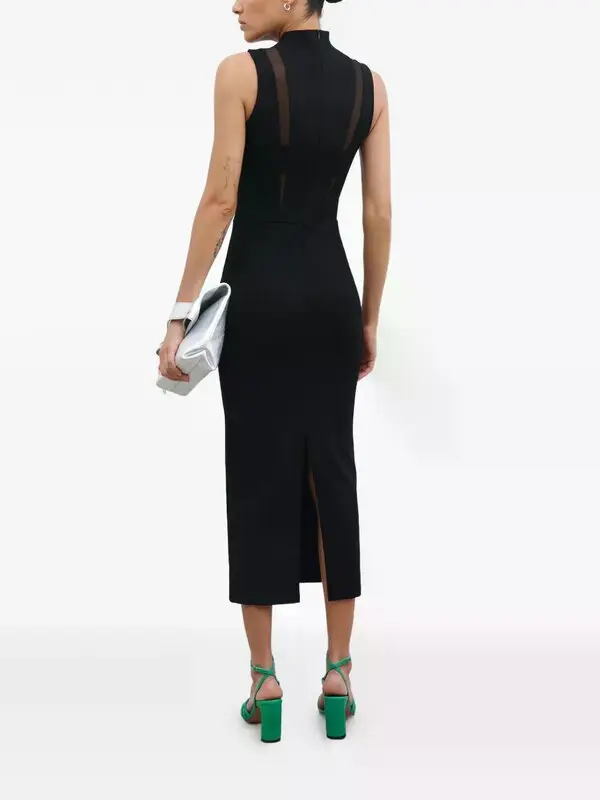 MARCELLA Amelia Mesh-panel Dress
