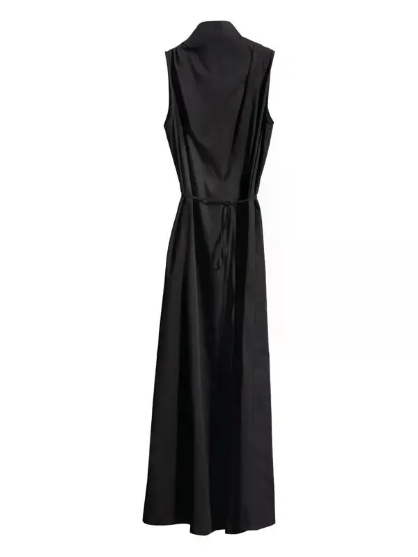 MARCELLA Minna High-neck Maxi Dress - Black
