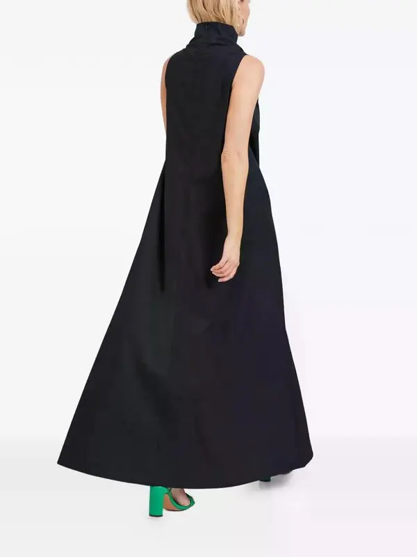 MARCELLA Minna High-neck Maxi Dress - Black