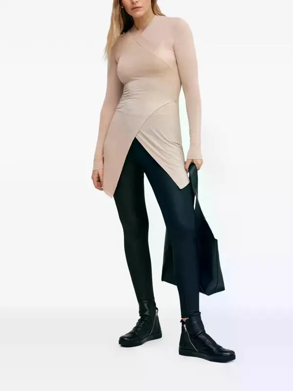 MARCELLA Morgan V-neck Wrap Top - Neutrals