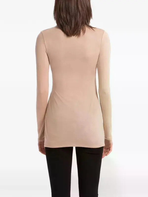 MARCELLA Morgan V-neck Wrap Top - Neutrals