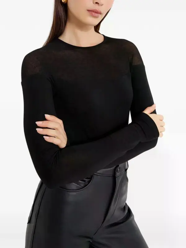 MARCELLA Sheer-panel Top