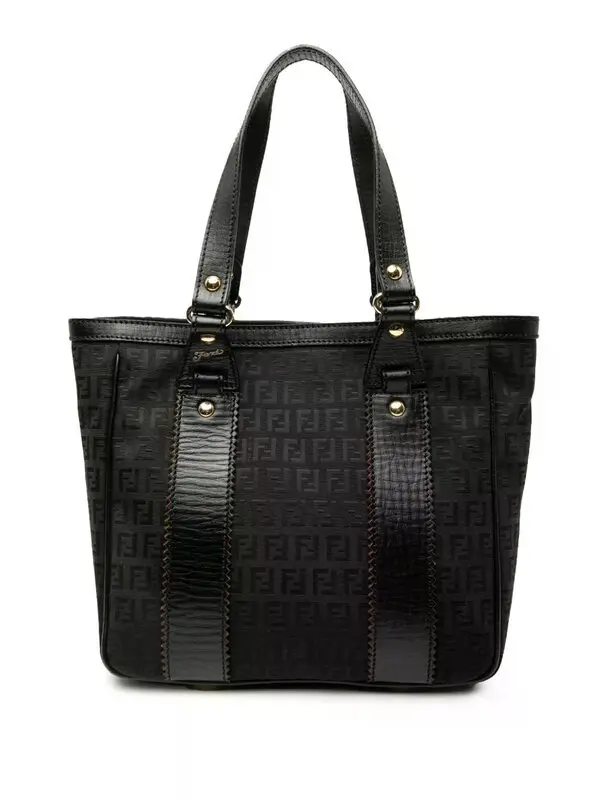 Fendi 2000-2010 Zucchino Canvas Tote Bag