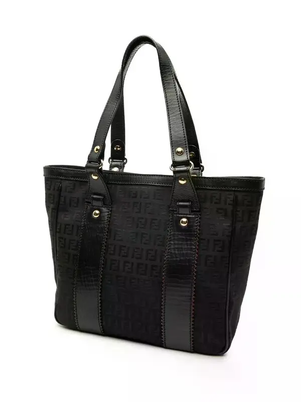 Fendi 2000-2010 Zucchino Canvas Tote Bag