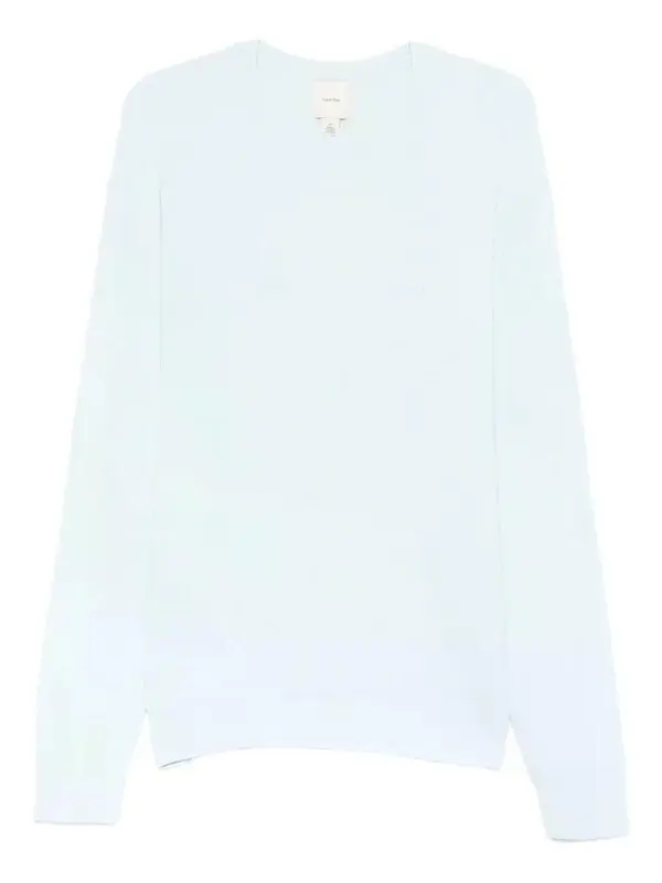 Calvin Klein Crew Neck Textured Knit Sweater