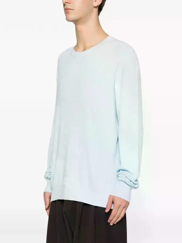 Calvin Klein Crew Neck Textured Knit Sweater