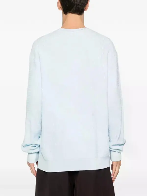 Calvin Klein Crew Neck Textured Knit Sweater