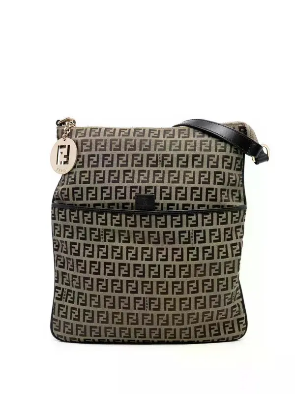 Fendi Zucchino Canvas Crossbody Bag