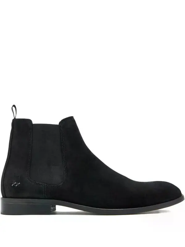 FORSA Dylan Suede Chelsea Boots - Black