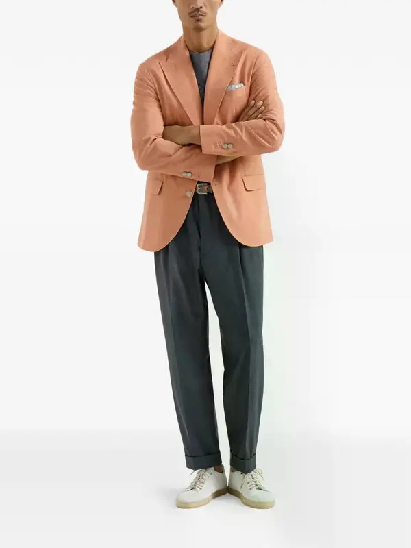 Brunello Cucinelli Double-pleat Trousers - Grey