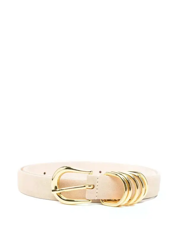 DEHANCHE Hollyhock Ring Belt - Neutrals