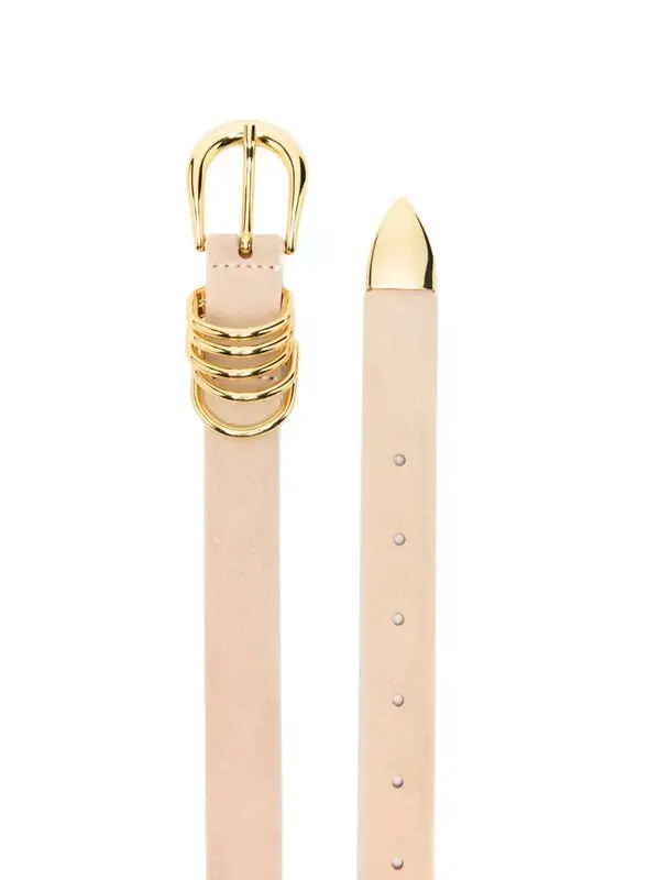 DEHANCHE Hollyhock Ring Belt - Neutrals