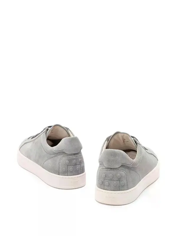 TOD'S Leather Low-top Sneakers - Grey