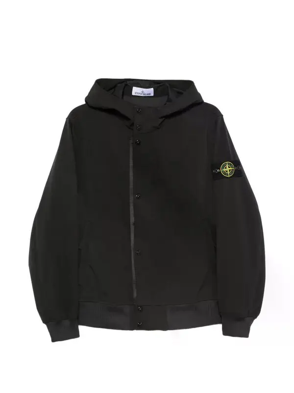 Stone Island Hooded Zip-up Jacket