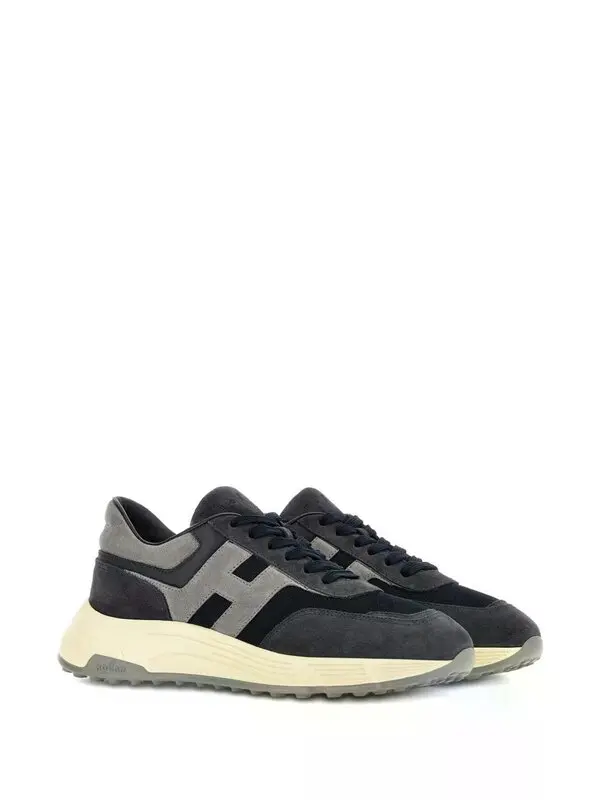 Hogan Hyperlight Leather Sneakers - Blue