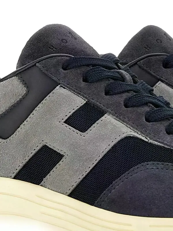 Hogan Hyperlight Leather Sneakers - Blue