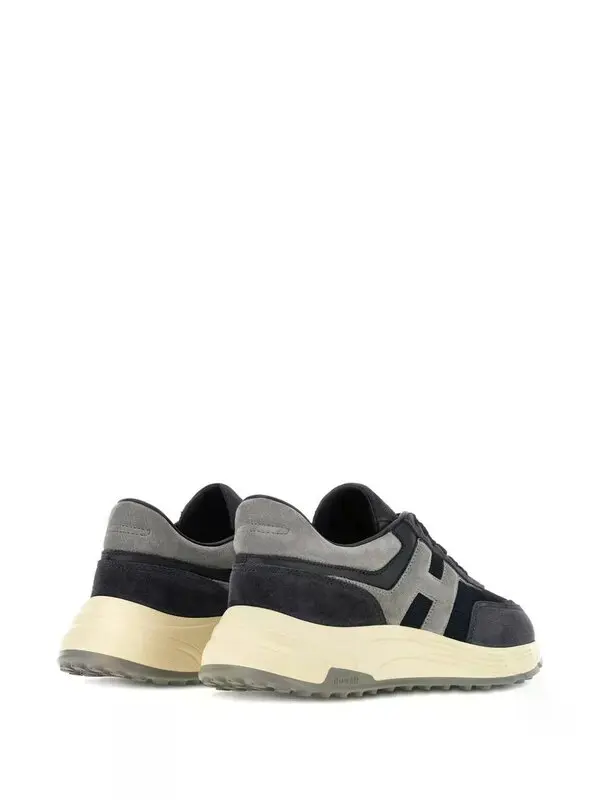 Hogan Hyperlight Leather Sneakers - Blue