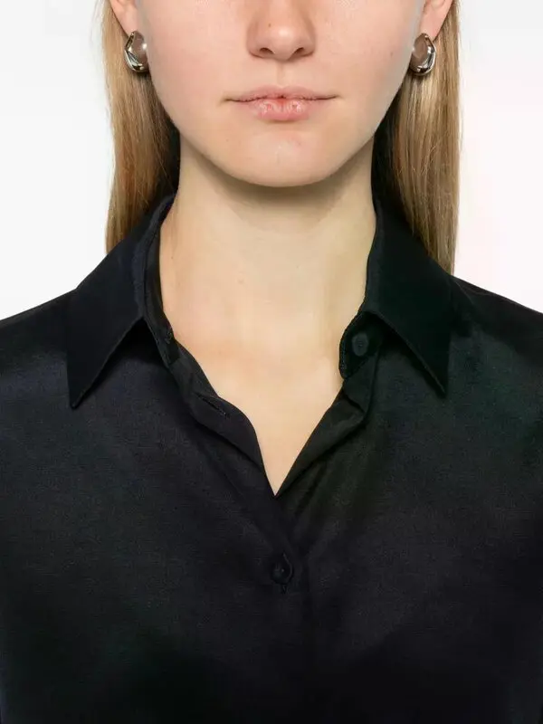 Max Mara Mxpvoliera Long-sleeve Blouse - Blue