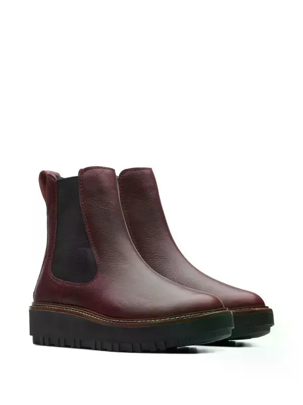 Clarks Orianna Leather Boots