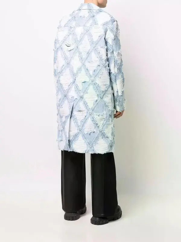 DIESEL® Patchwork Denim Coat