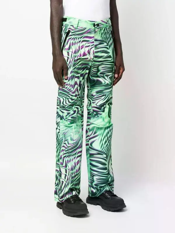 DIESEL® Optical Print Canvas Trousers