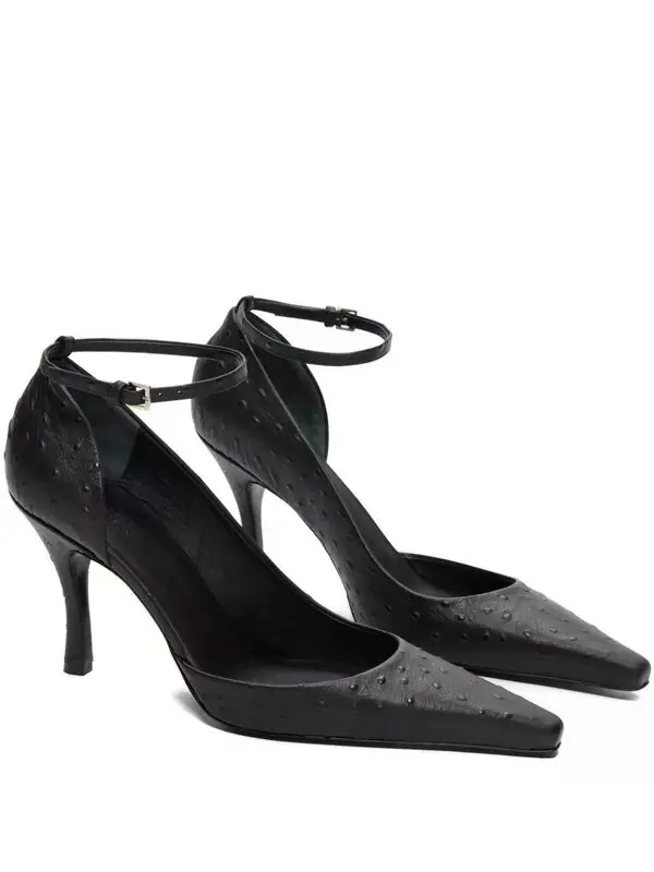 Loulou De Saison Scala Ankle Strap Pumps