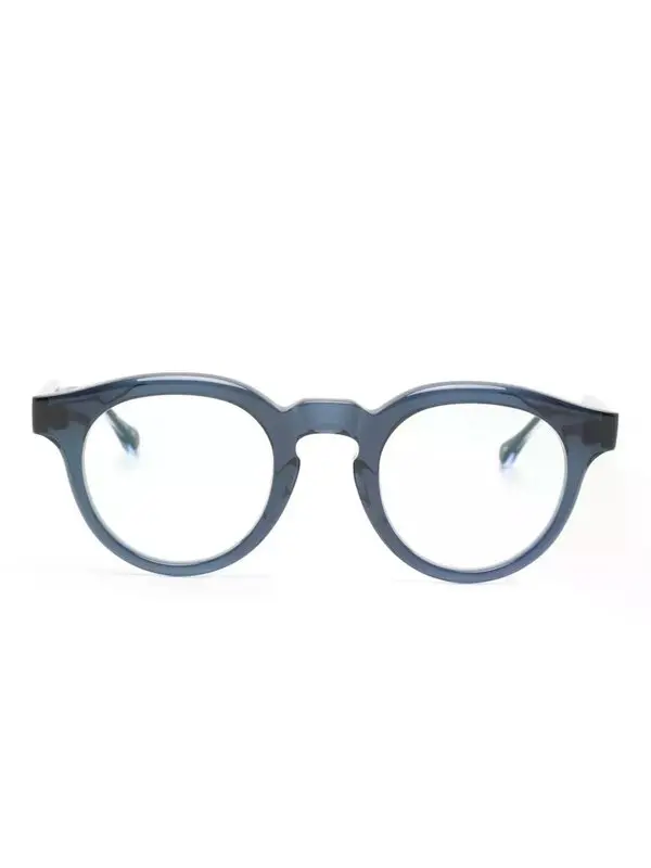 Matsuda Round Frame Glasses - Blue