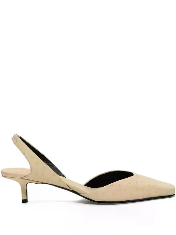 Loulou De Saison Sully Square-toe Slingback Pumps