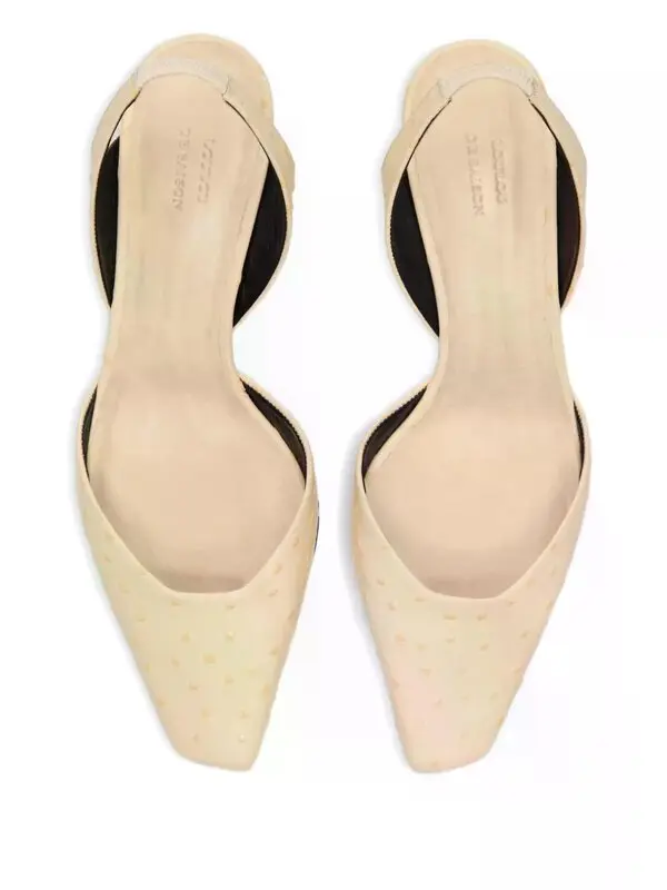 Loulou De Saison Sully Square-toe Slingback Pumps