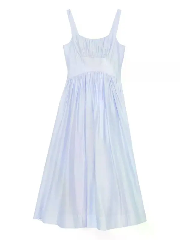 Aje Mist Ruched Midi Dress