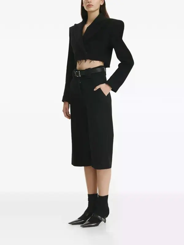 VESTIAIRE D'UN OISEAU LIBRE Tailored Button-up Trousers