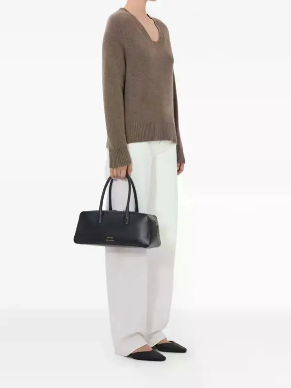 Loulou De Saison U Neck Ribbed Sweater