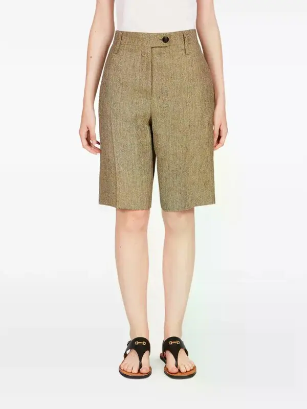 FERRAGAMO Double-loop Bermuda Shorts